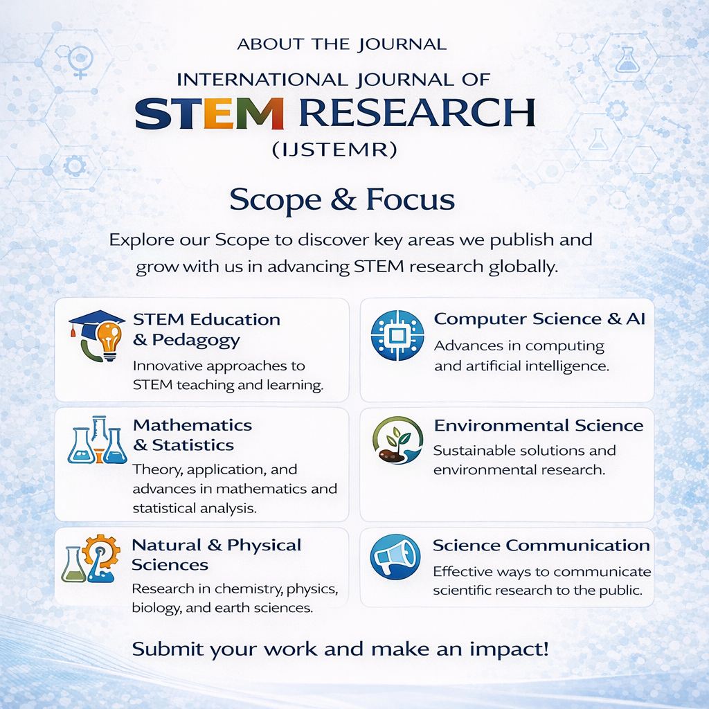 Announcements | International Journal of STEM Research